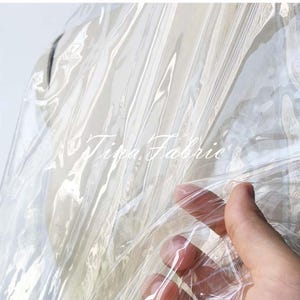 Fully Transparent Tpu Fabric - Garment Raincoat Film Waterproof TPU ...