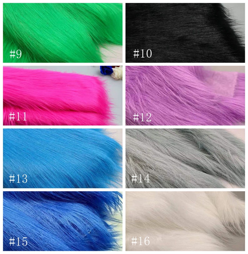 Long Pile Fur Fabric Faux Fur Fabric Cosplay Fur Fabric - Etsy