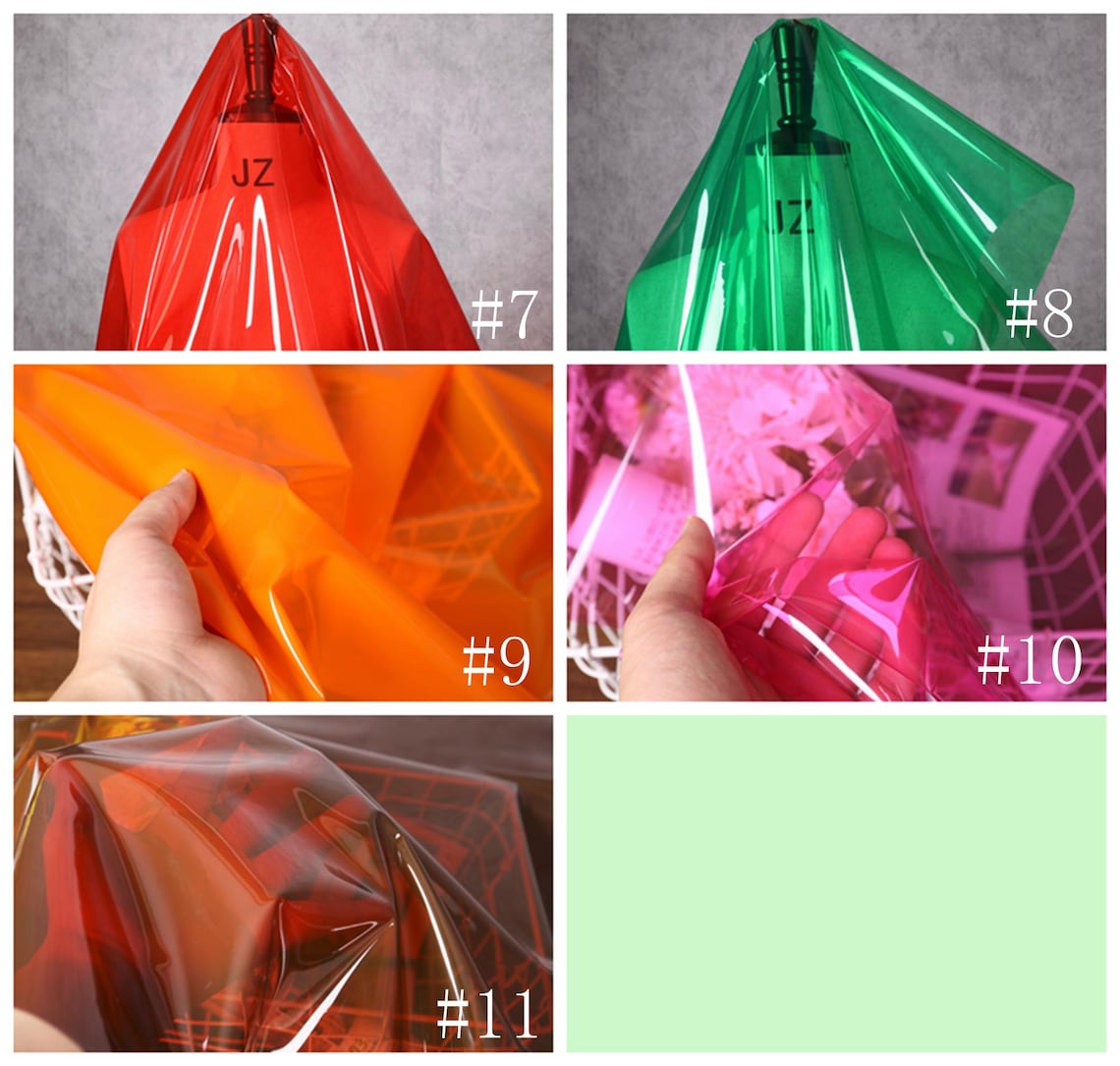 Transparent TPU Fabric: Waterproof Raincoat Membrane - by the Half Yard ...