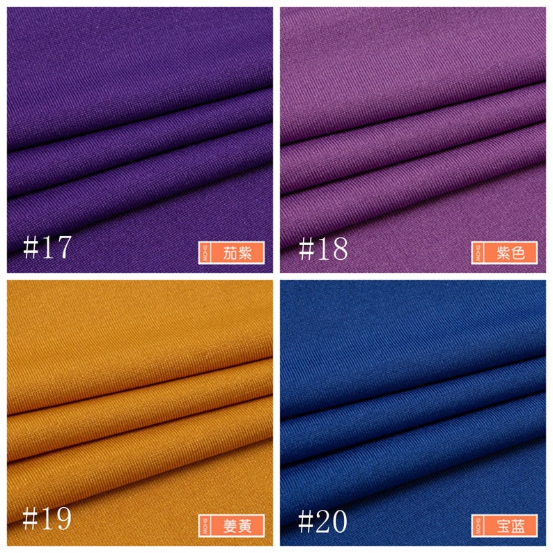Knitted 4-way Stretch Milk Silk Spandex Fabric Performance - Etsy