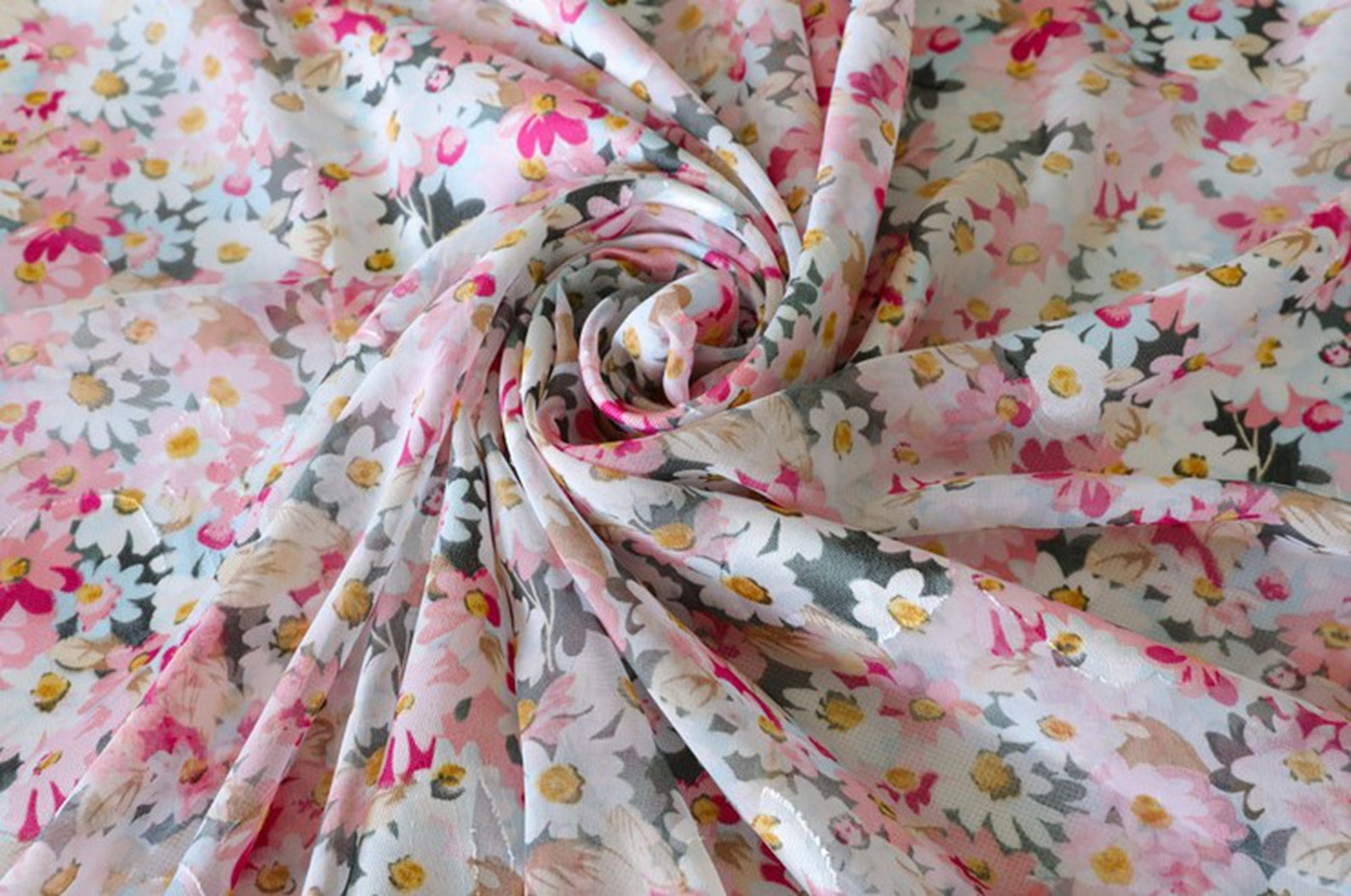 Jacquard Fabric Organza Fabric Chiffon Fabric Dress - Etsy