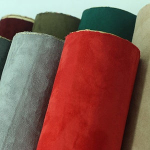 Self-adhesive Faux Suede Fabric, Stretch Suede Fabric, Microsuede ...