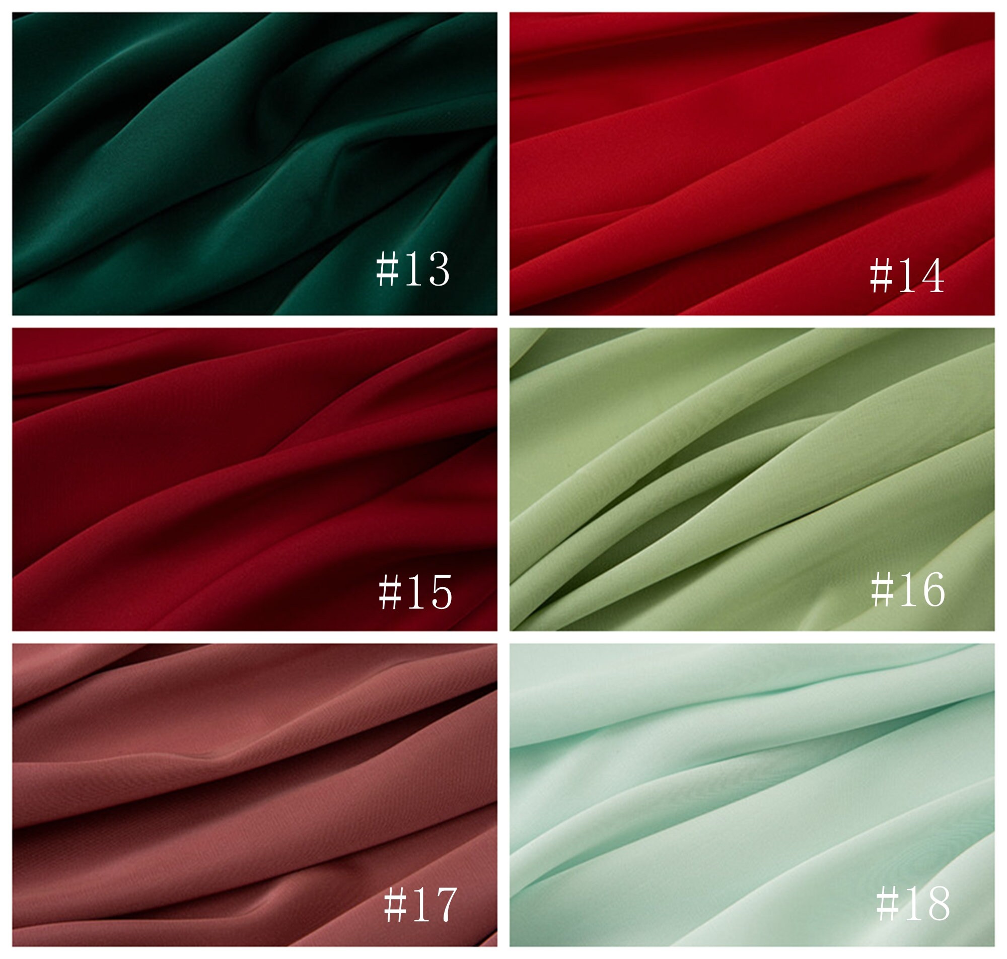 Opaque Stretch Satin Fabric Chiffon Fabric Summer Imitation - Etsy