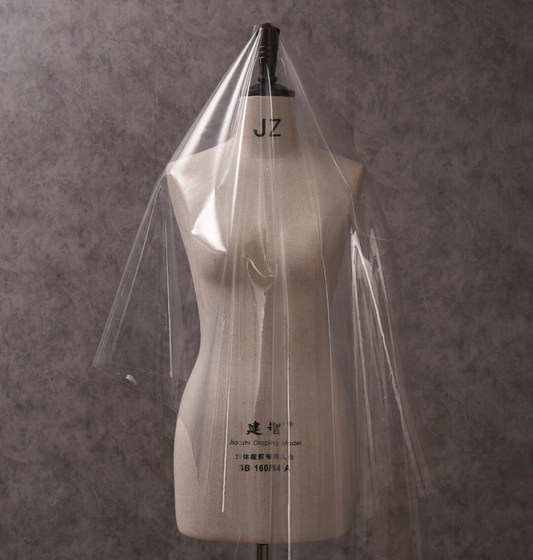 Transparent TPU Fabric: Waterproof Raincoat Membrane - by the Half Yard ...