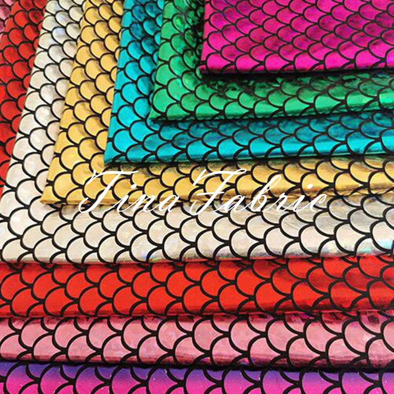 Fish Scale Fabric - Etsy
