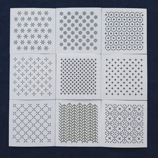 Sashiko Stencil - Etsy