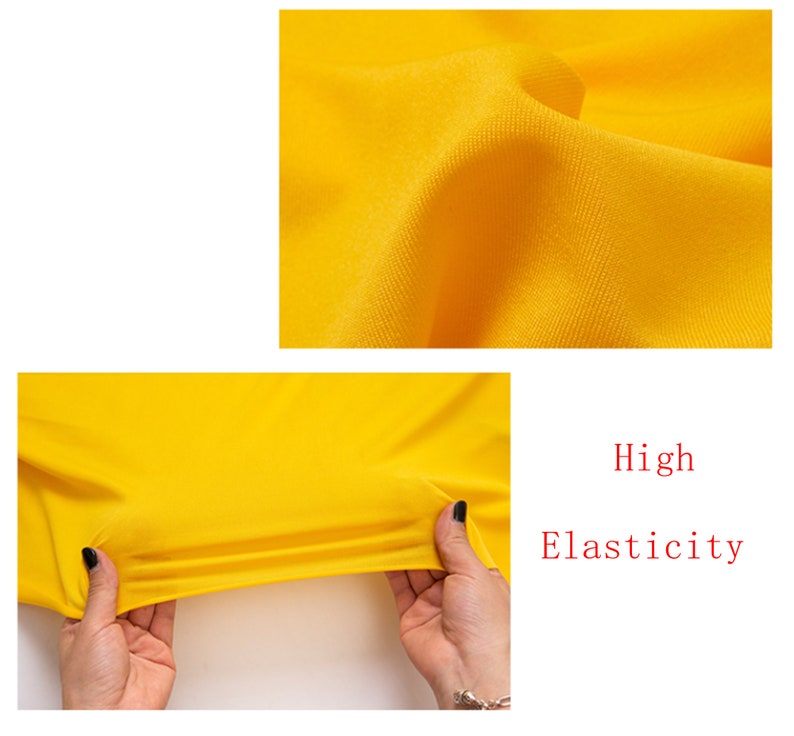Knitted 4-way Stretch Milk Silk Spandex Fabric Performance - Etsy