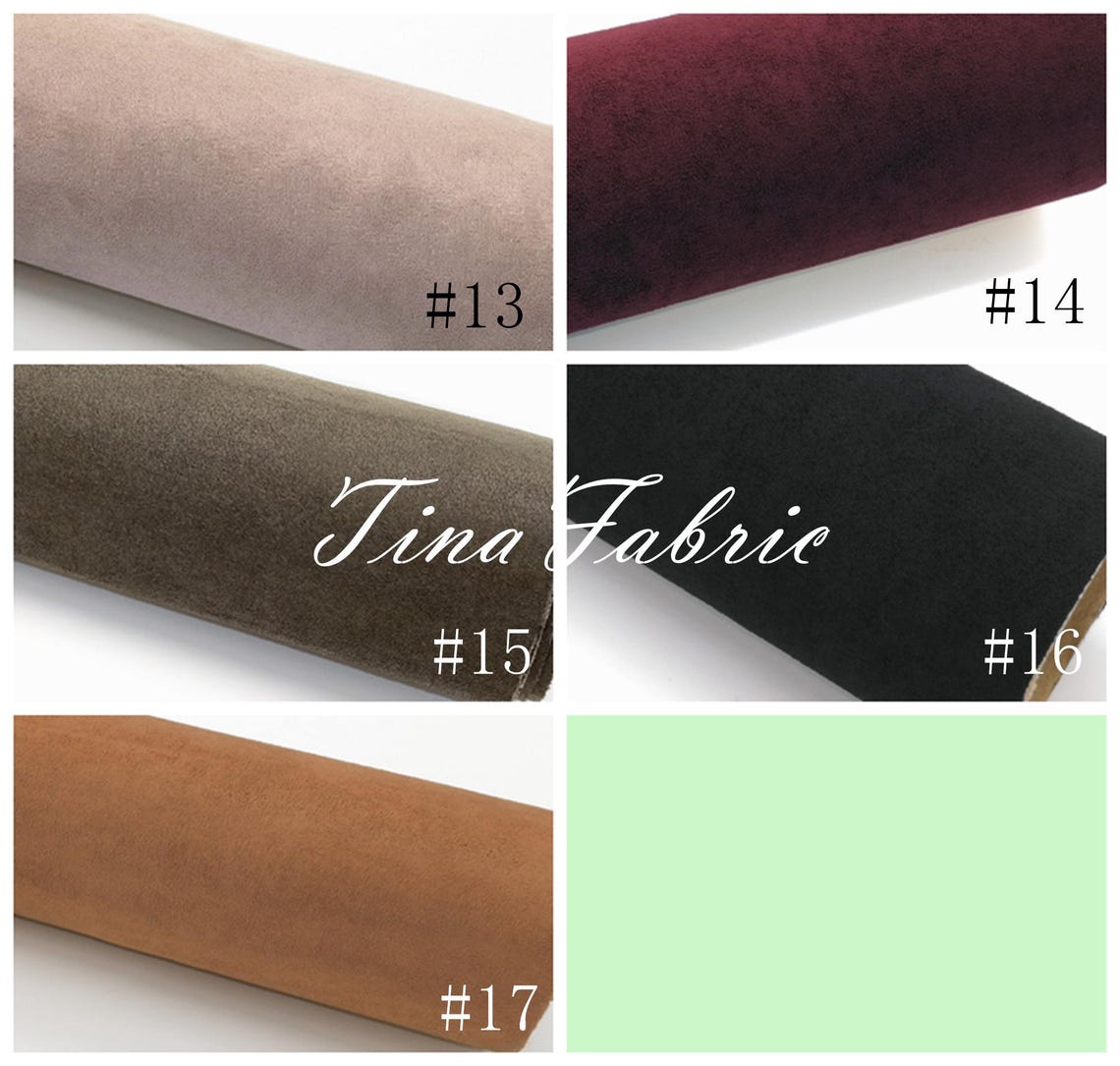 Self-adhesive Faux Suede Fabric: Stretch Microsuede Repair Patch - 19 ...