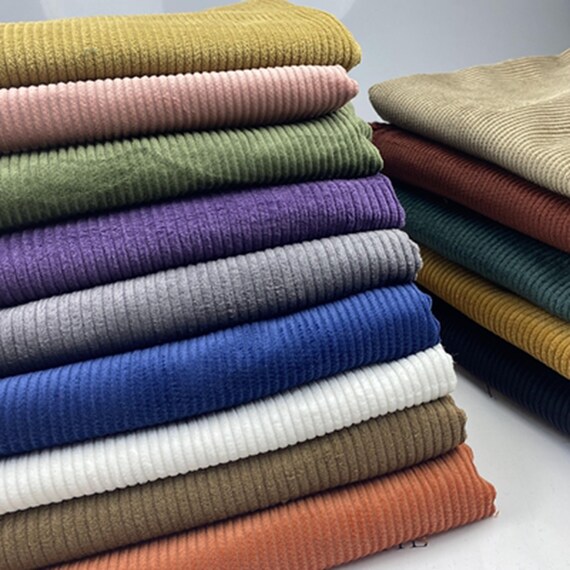 1 Meter 100% Cotton 8 Wales Corduroy Fabric Winter Fabric Coat - Etsy