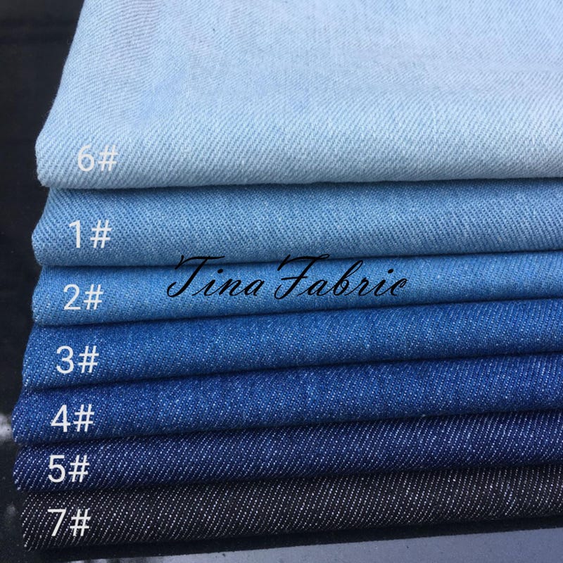 Denim fabric roll - Etsy México
