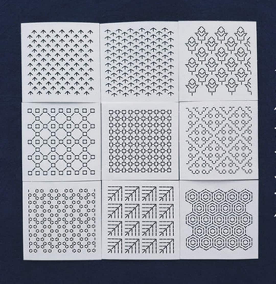 Sashiko Stencil,sashiko Embroidery Pattern,quilting Stencil,4 Diameter ...