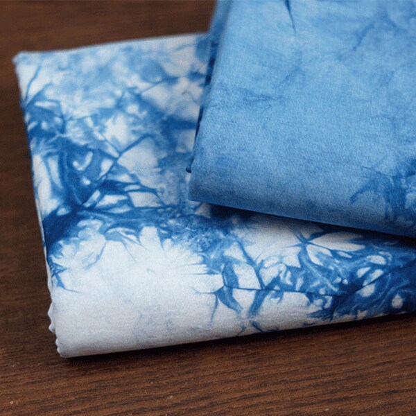 Indigo Fabric - Etsy