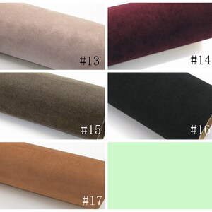 Self-adhesive Faux Suede Fabric, Stretch Suede Fabric, Microsuede ...