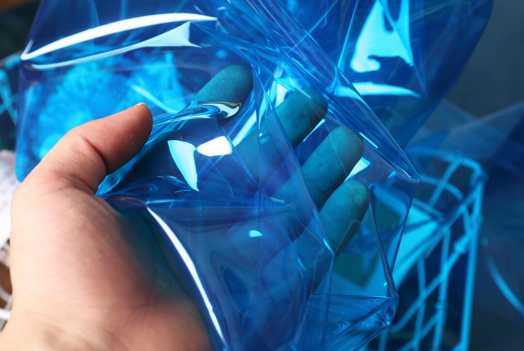 Transparent TPU Fabric: Waterproof Raincoat Membrane - by the Half Yard ...