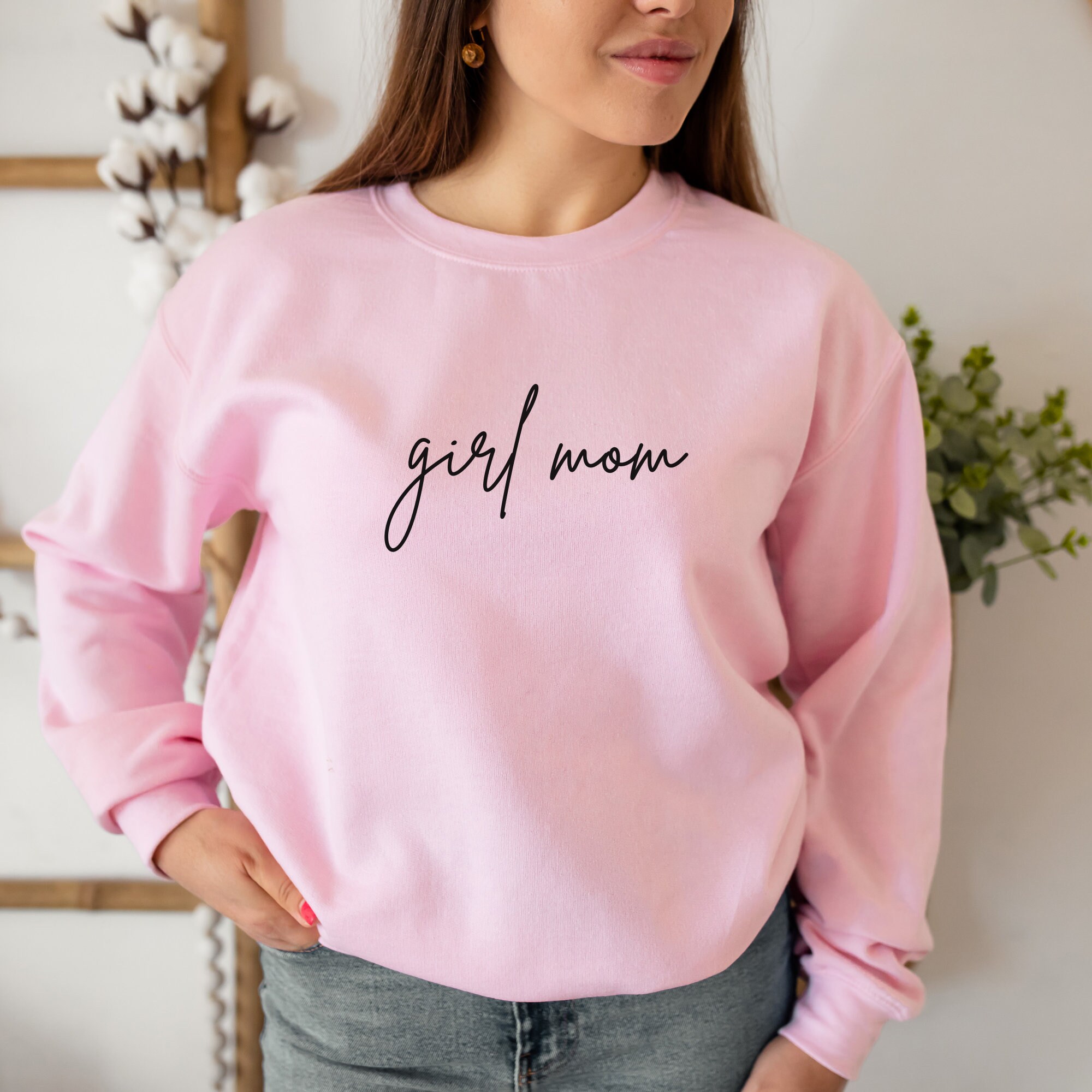 Girl Mom Sweatshirt Gift for Mom Mom of Girls Girl Mom | Etsy
