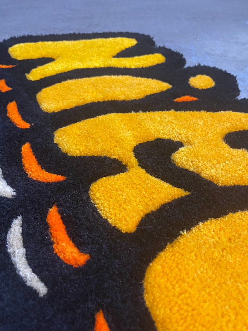 Aesthetic NIKE Logo Rug Handmade Custom Decor - Etsy UK