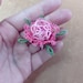 Pink Rose Tatting Flower Pattern Pdf ( English) - Etsy