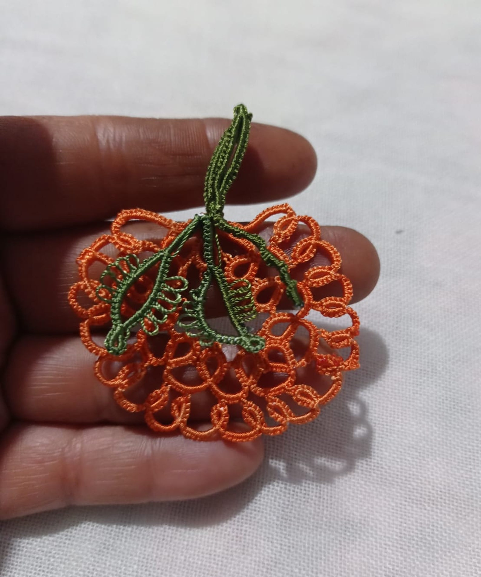 Pumpkin Halloween Tatting Lace Pattern (english) - Etsy