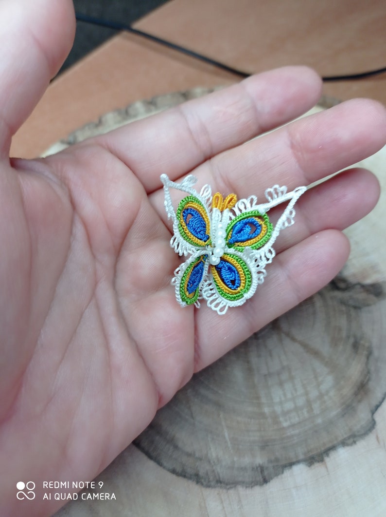 Butterfly Tatting Animal Pattern english Frivolite Patrones - Etsy