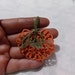 Pumpkin Halloween Tatting Lace Pattern (english) - Etsy