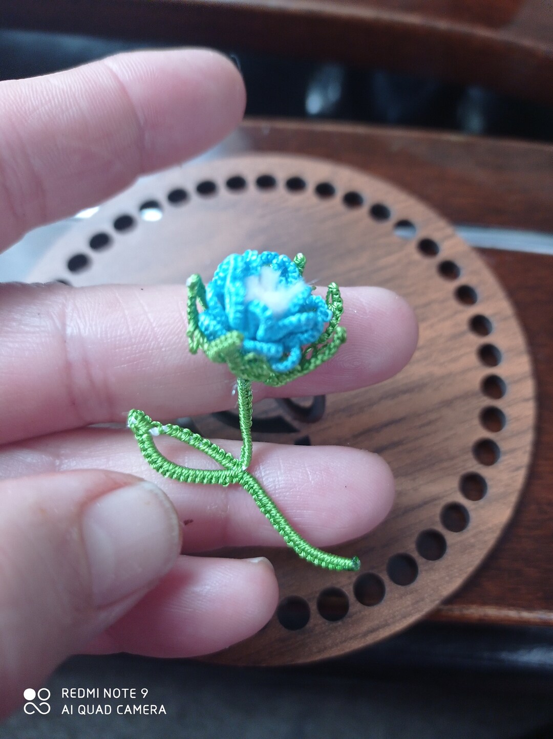 Blue Rose Tatting Flower Pattern Pdf ( English) - Etsy