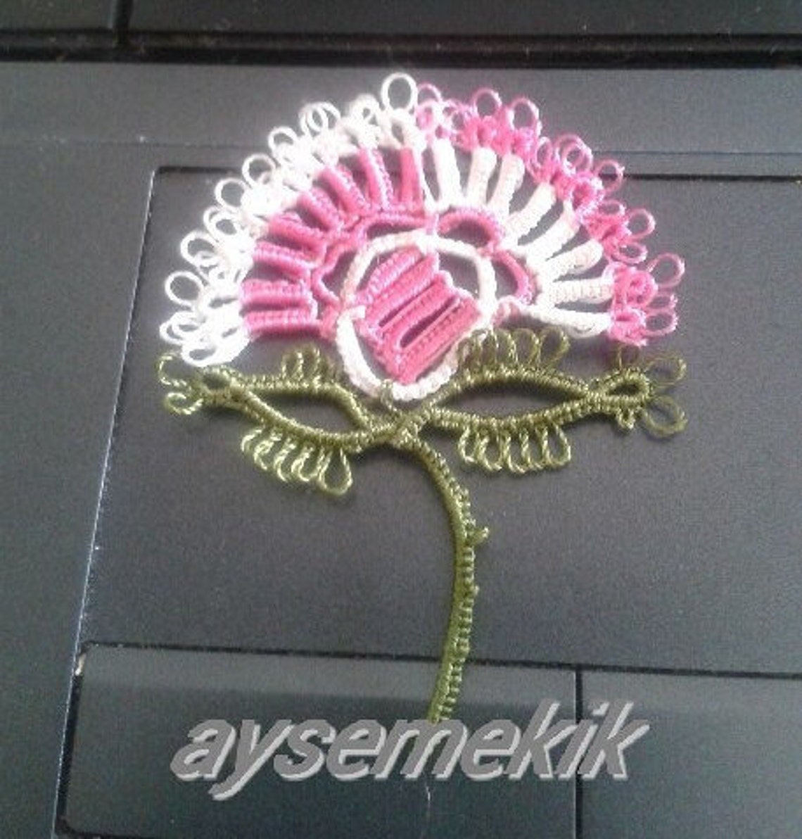 Fan Flower Pattern (english) - Etsy