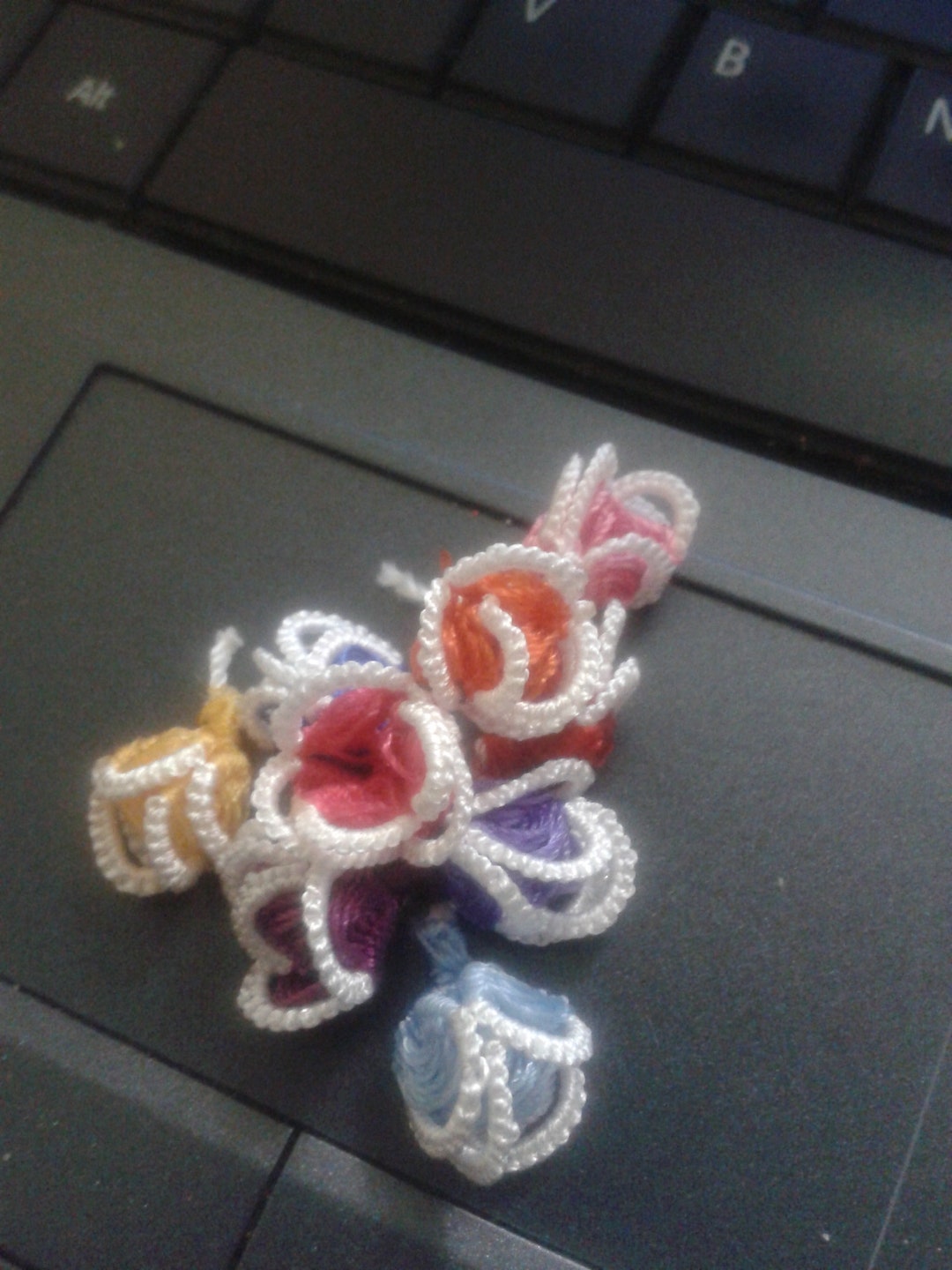 Rose Tatting Pattern (english) Easy Tatting Pattern - Etsy