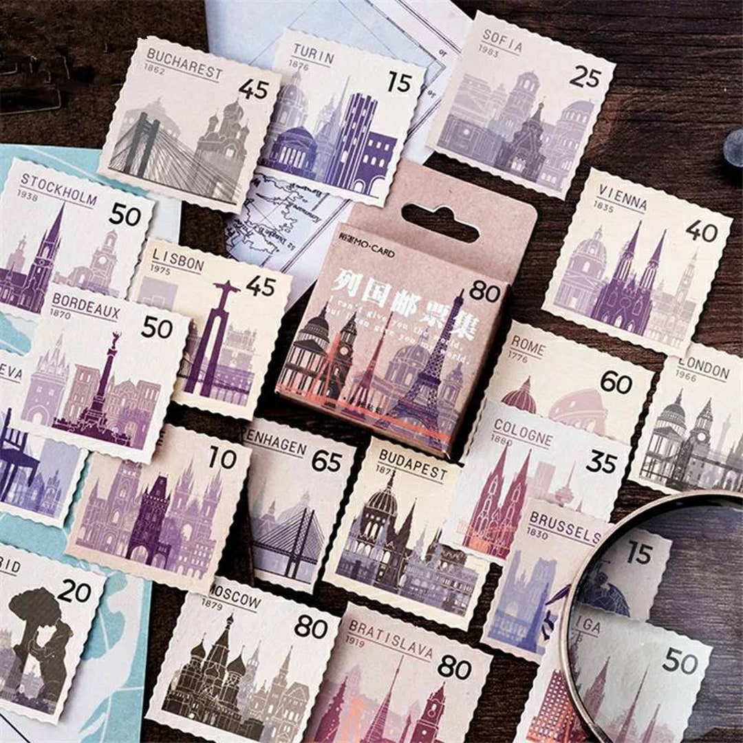 Travel Stickers Pack Adventure Backpacking Luggage - Etsy UK