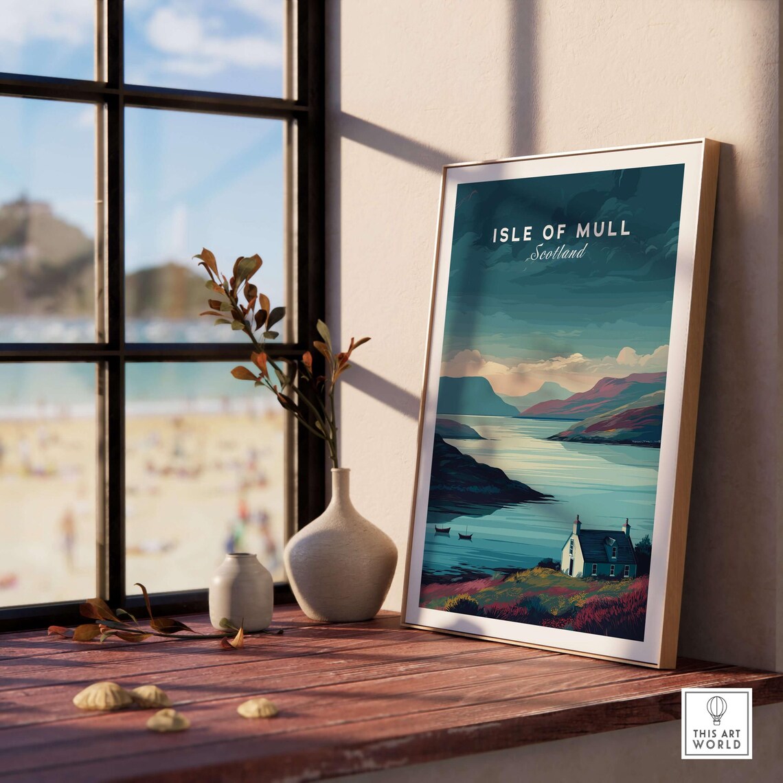 Isle of Mull Poster Scotland Print - Serene Scottish Wall Art Gift - Etsy