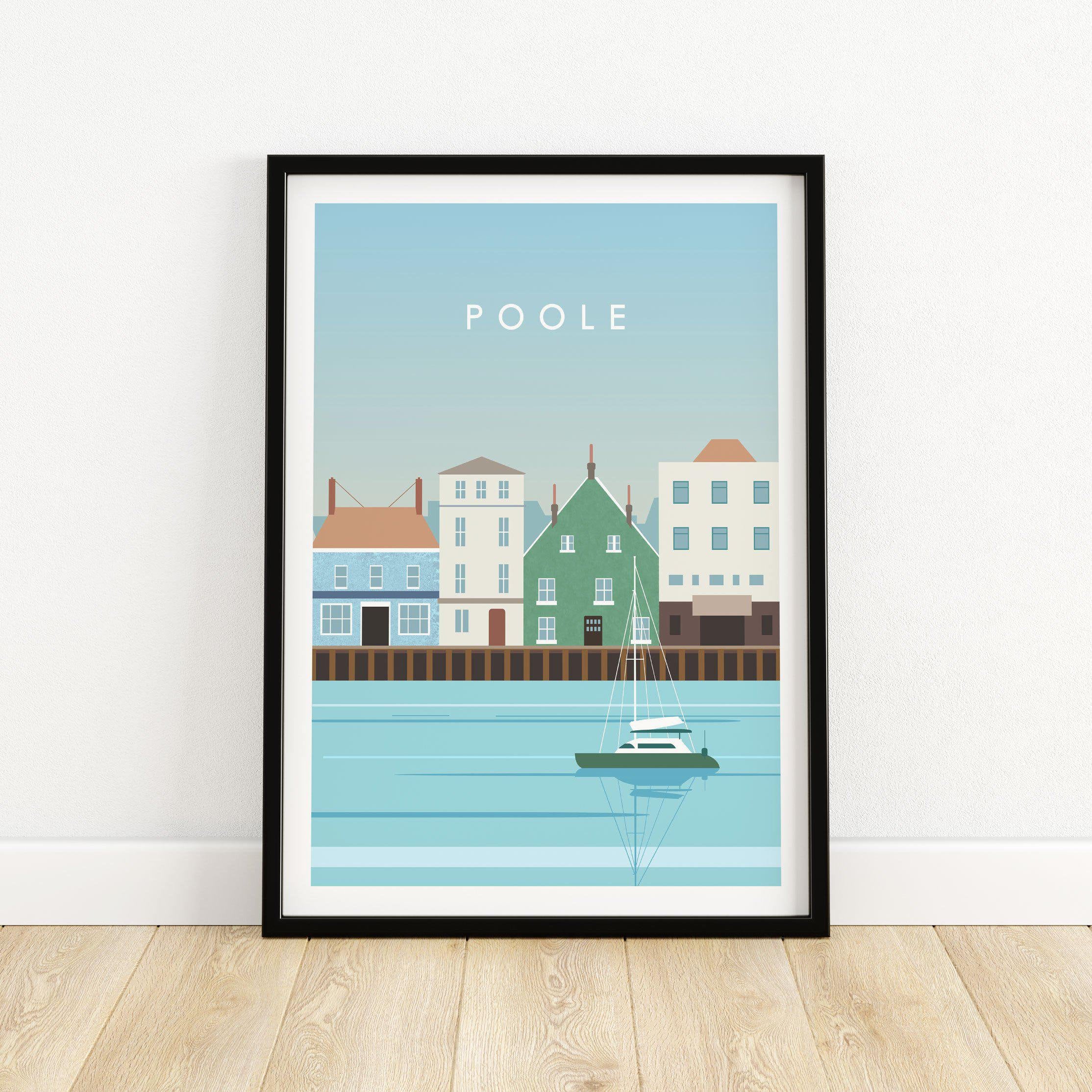 Poole Print Poole Poster Poole Dorset Wall Art Poole | Etsy