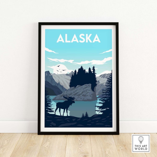Alaska Poster - Etsy