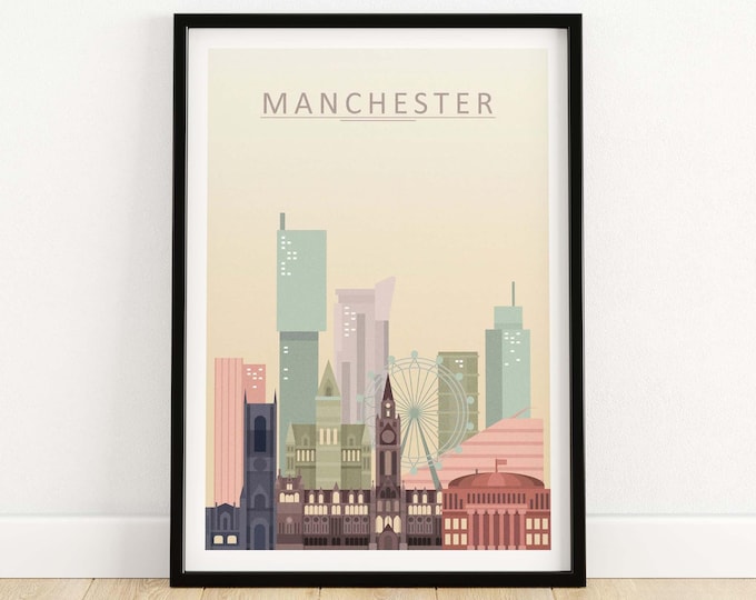 Bath England Skyline Poster Bath Skyline Print Bath Somerset Bath City ...