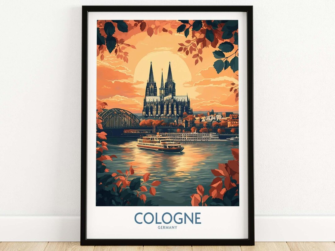 Cologne Wall Art Print Cologne Travel Print Wall Art Cologne Wall ...