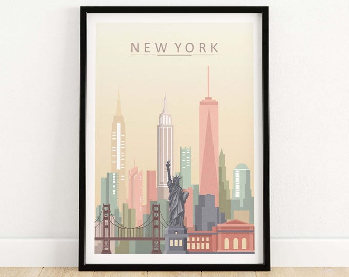 Bath England Skyline Poster Bath Skyline Print Bath Somerset Bath City ...