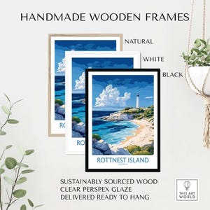 Rottnest Island Australia Poster Rottnest Island Wall Art Print ...