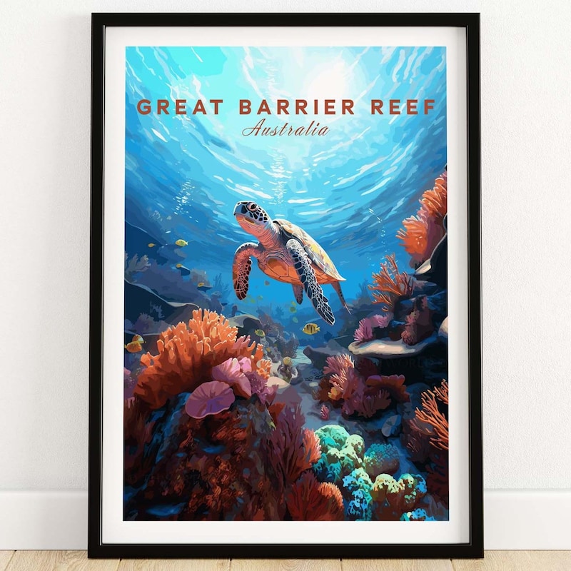 Great Barrier Reef Artwork - Etsy