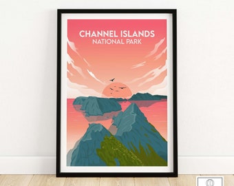 Channel Islands National Park Poster National Park Poster - Etsy