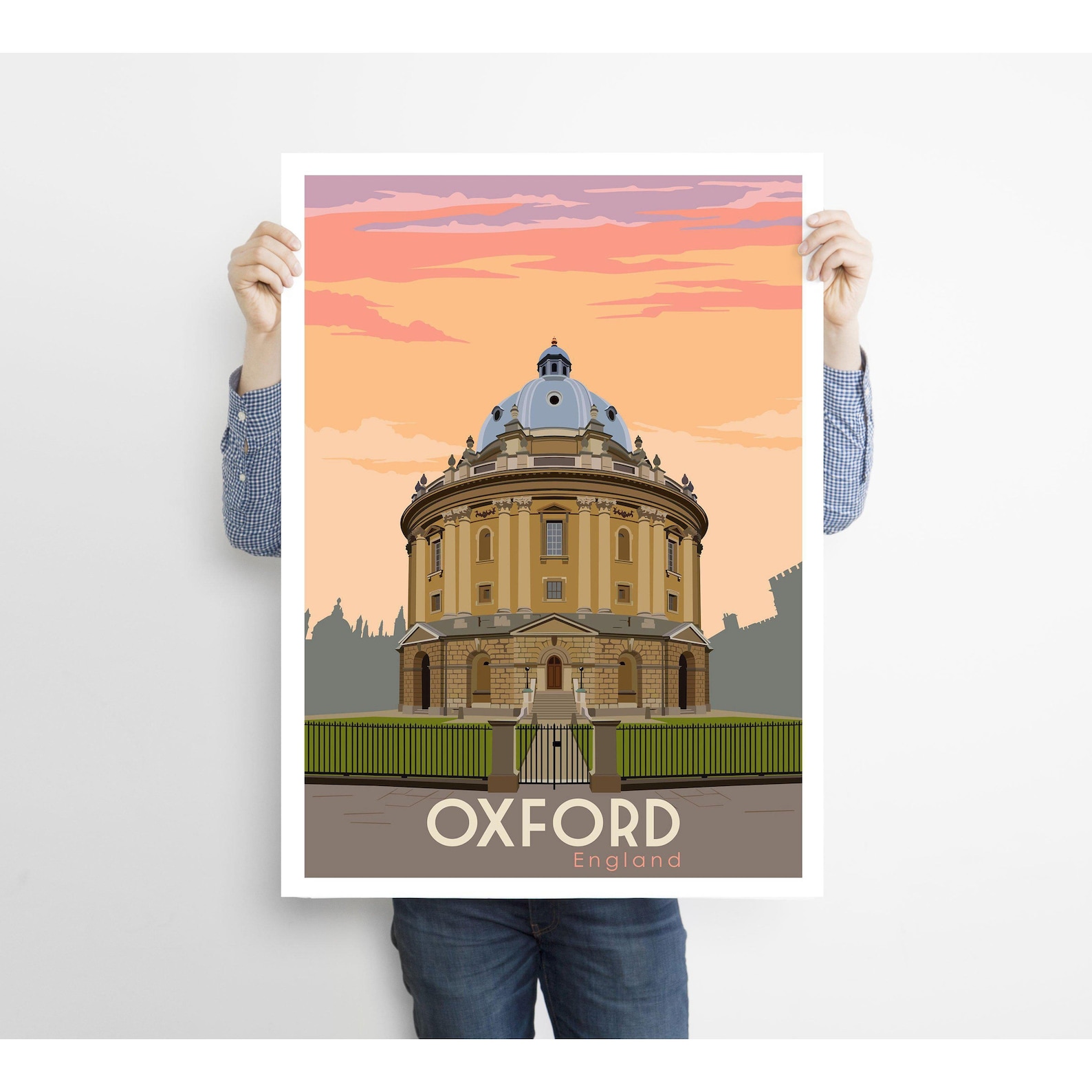 Oxford Print Oxford Poster Wall Art Oxford Gift Idea | Etsy UK