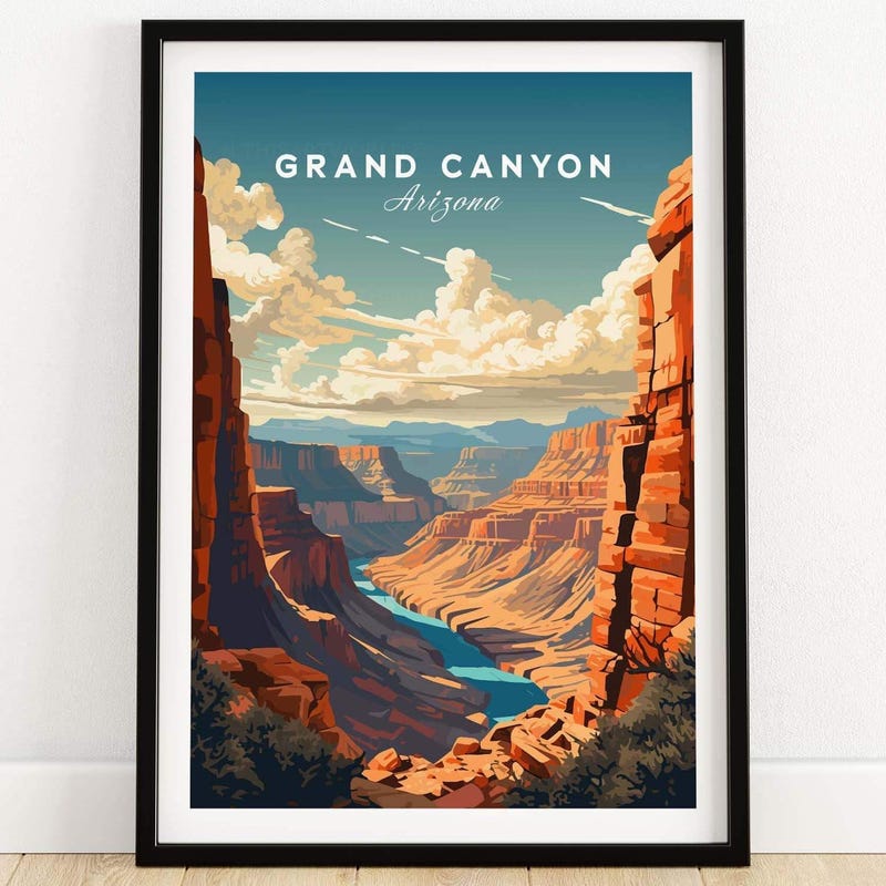 Grand Canyon Poster - Etsy