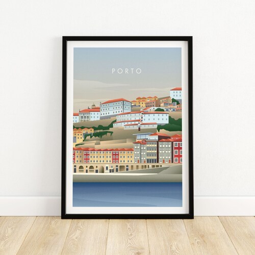 Porto Print Porto Poster Porto Wall Art Print Portugal - Etsy