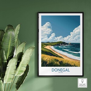 Donegal Wall Art: Ireland Travel Poster (river Eske Landscape) - Etsy