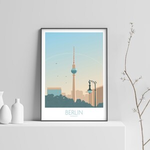 Berlin Poster Print Wall Art Berlin City Home Decor Berlin | Etsy