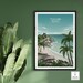Tulum Beach Wall Art Mexico Mexican Travel Poster Beach Print Framed ...