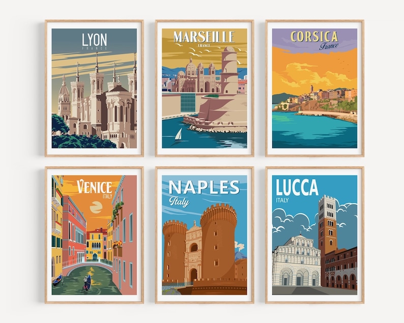 Venice Print Wall Art Poster Venice Poster Art Venice - Etsy