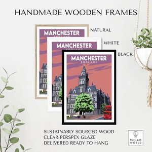 Manchester Wall Art Poster Print | Manchester Gift Idea | Manchester ...