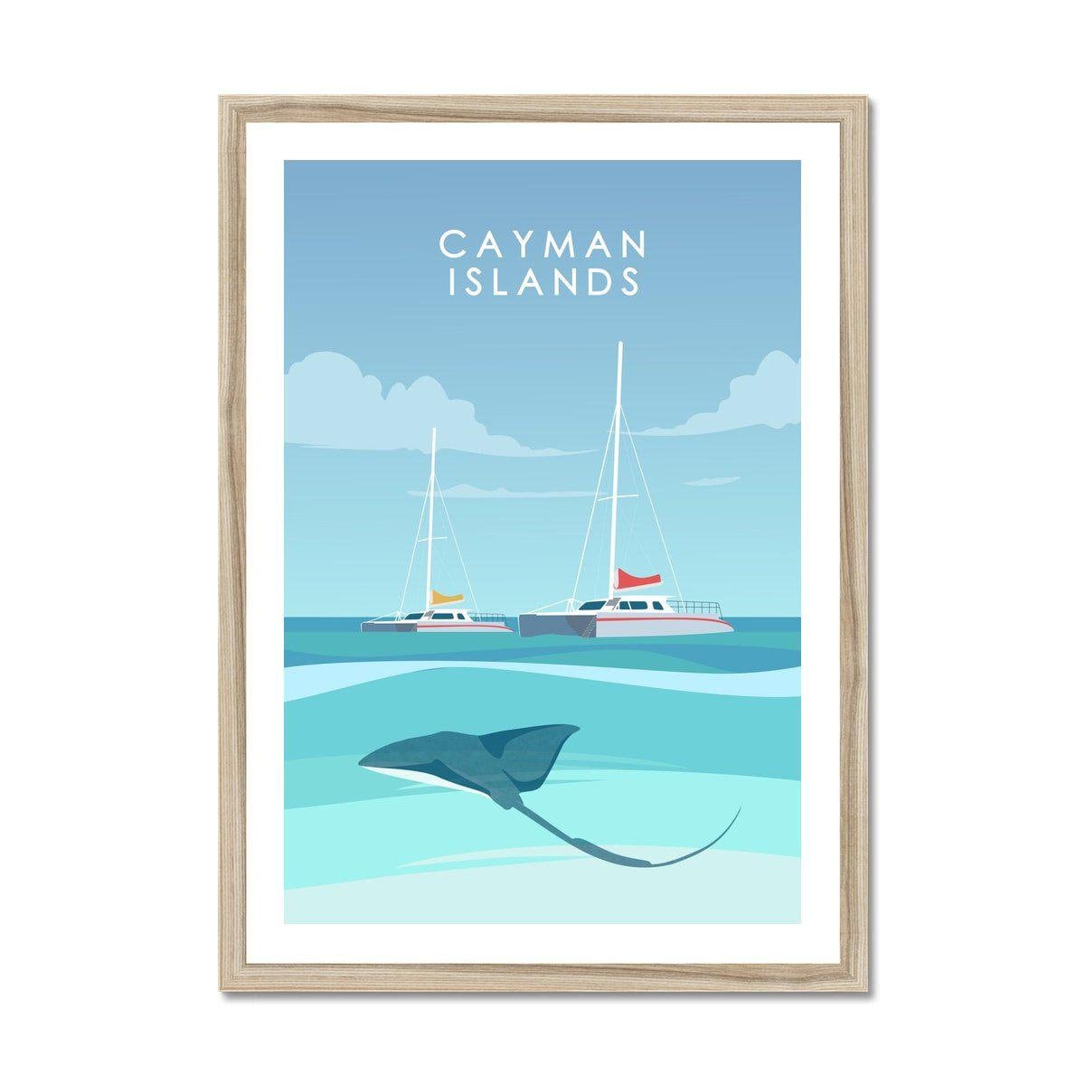 Cayman Islands Poster Tropical Island Print Wall Art | Etsy