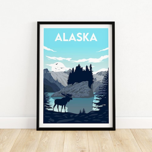 Alyeska Alaska Poster - Etsy