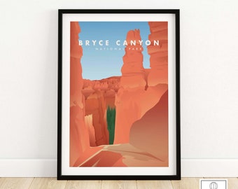Bryce Canyon National Park Poster National Park Poster National Park ...