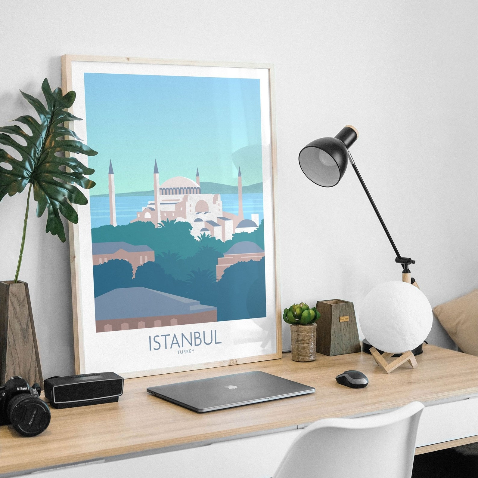 Istanbul Print Istanbul Travel Poster Istanbul Wall Art | Etsy