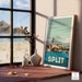 Split Print Croatia Travel Poster Split Wall Art Decor - Etsy